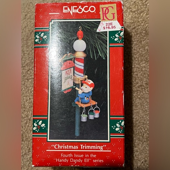 Enesco | Holiday | Enesco Christmas Trimming Painter Ornament North ...
